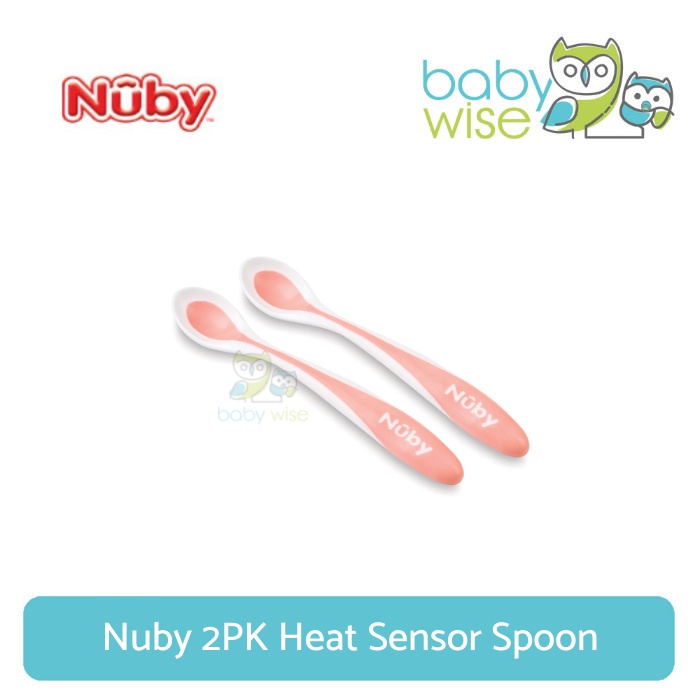 Jual Nuby 2PK Heat Sensor Spoon - Sendok Makan Anak Bayi | Shopee Indonesia