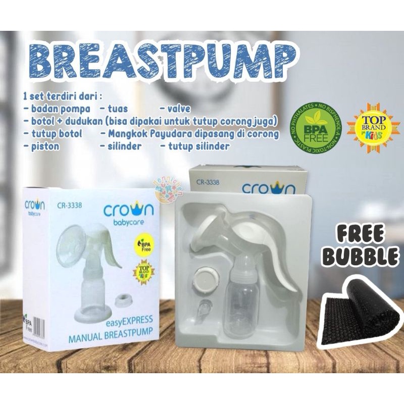 Jual Pompa /Kompa Susu Asi Manual Crown | Shopee Indonesia