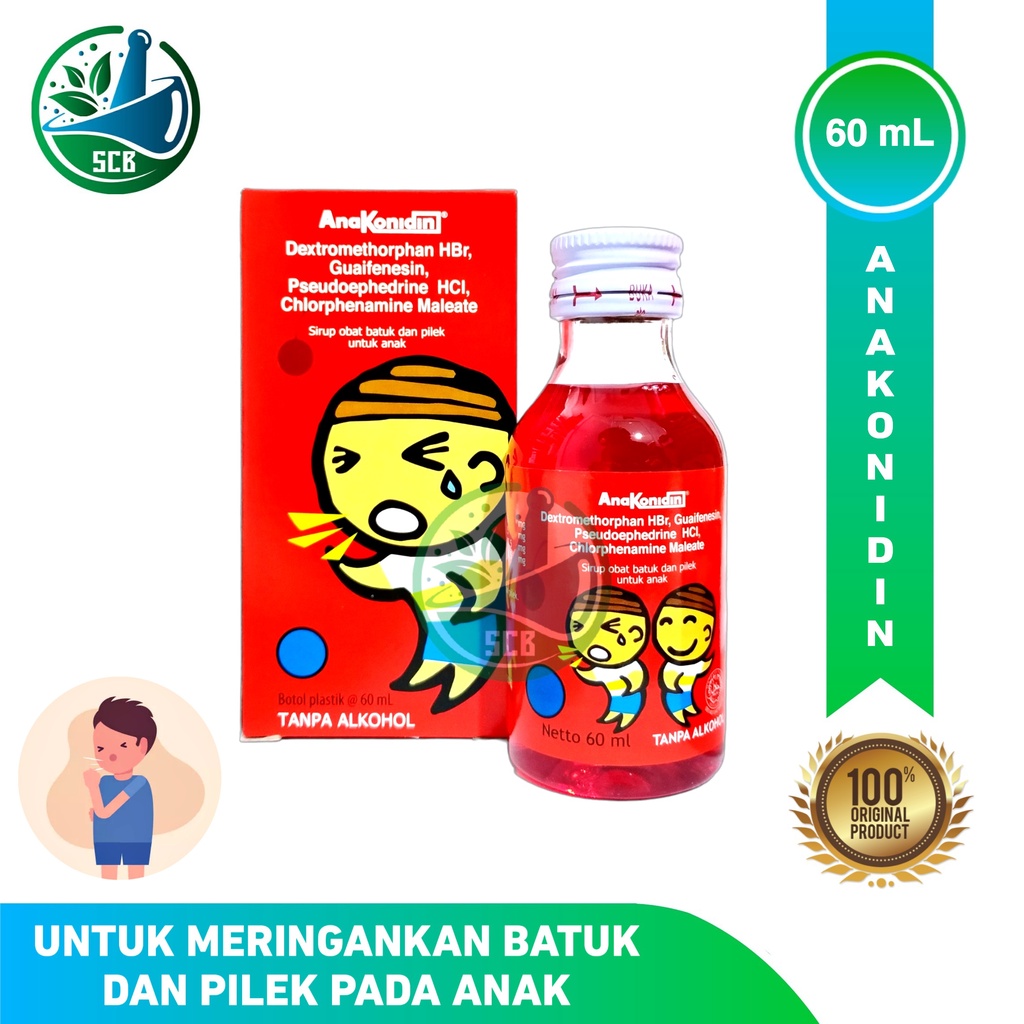 Jual Anakonidin Sirup Rasa Cherry - Obat Batuk Pilek Anak | Shopee ...