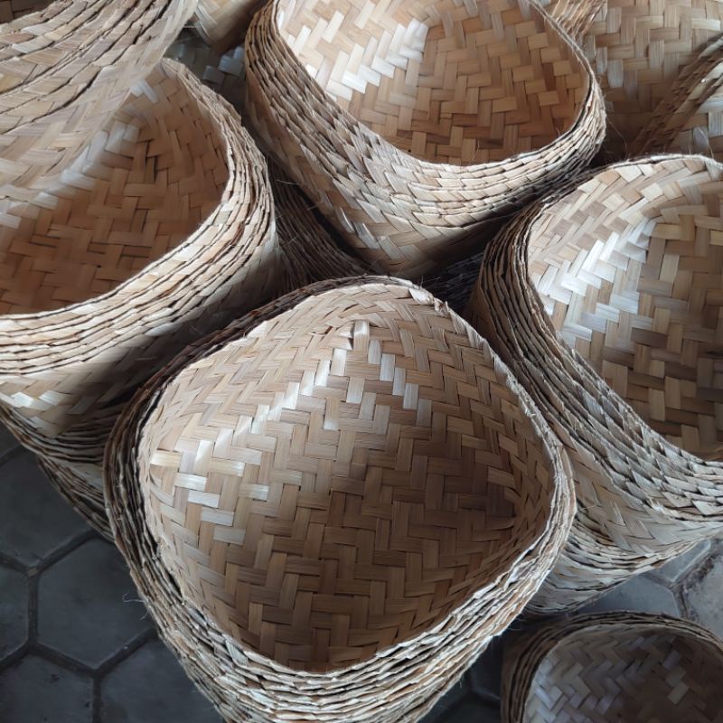 Jual Besek Jumbo 30x30 Besek PSHT Besek Walet Bakul Bambu | Shopee ...