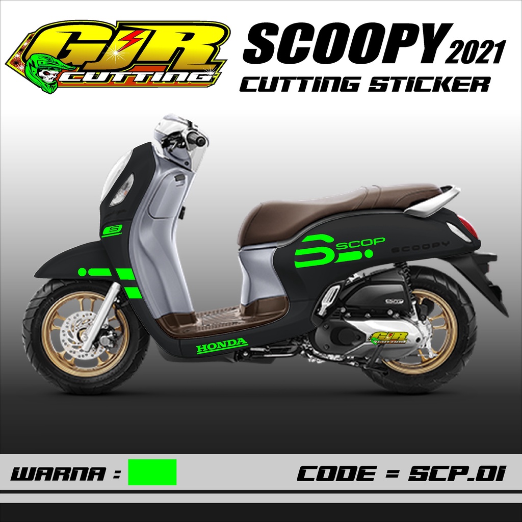 Jual AS STICKER SCOOPY 2021 - STRIPING HONDA SCOOPY PRESTIGE STIKER ...