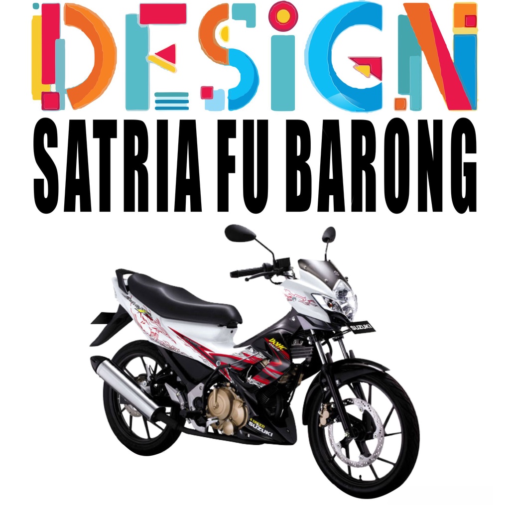 Jual Decal Satria Fu Barong Fullbody - Desain Custom Suka Suka | Shopee ...