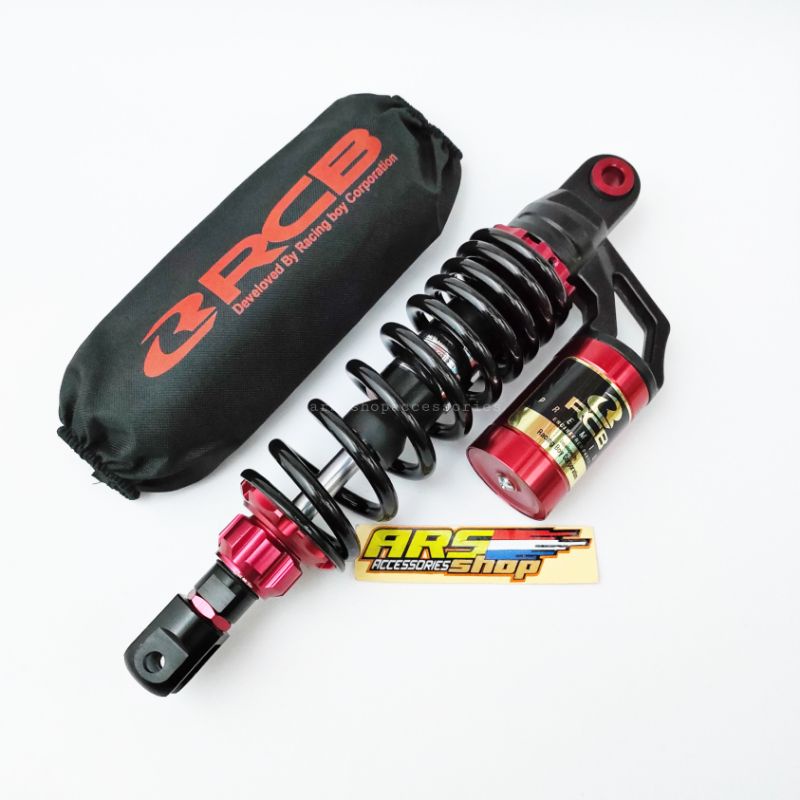 Jual shockbreaker copy rcb full black tabung atas premium matic shock ...