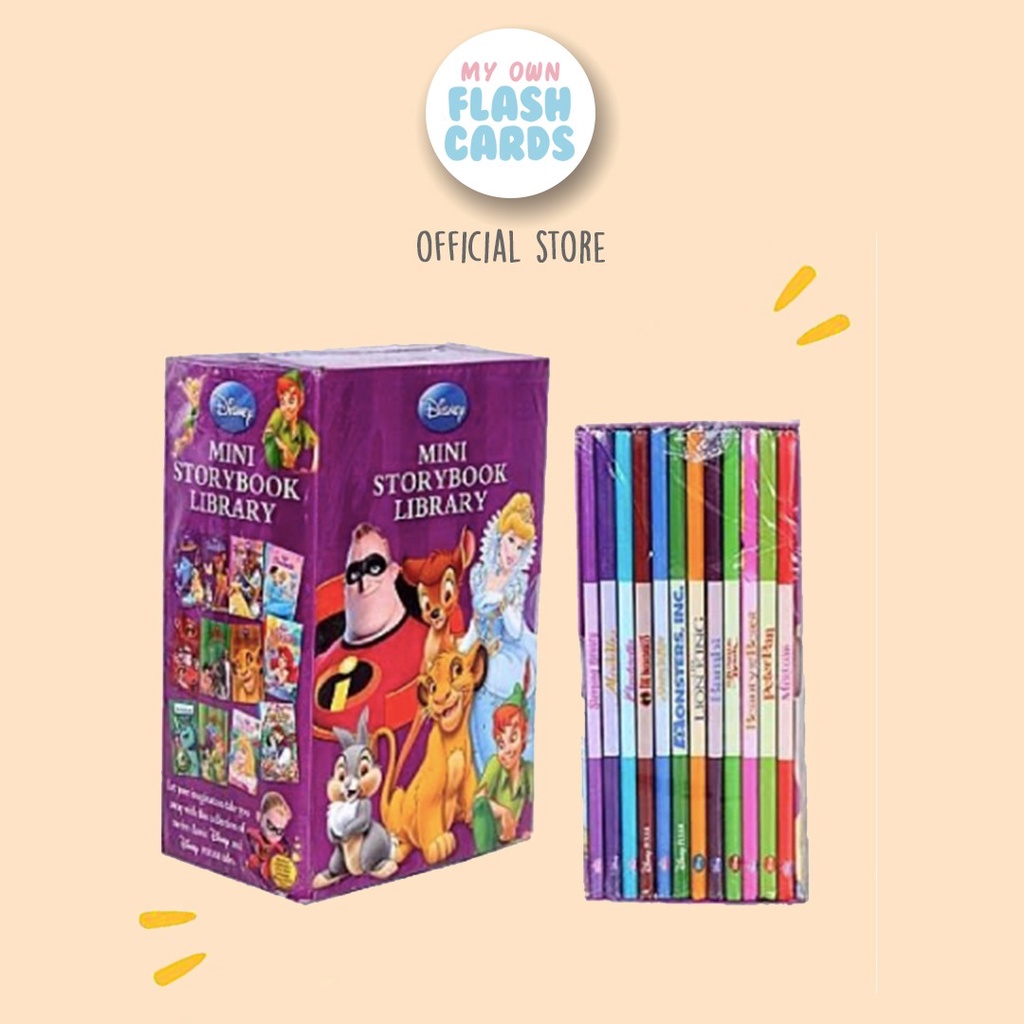 Jual Mini Storybook Library Set of 12 Book Collection Imported English ...