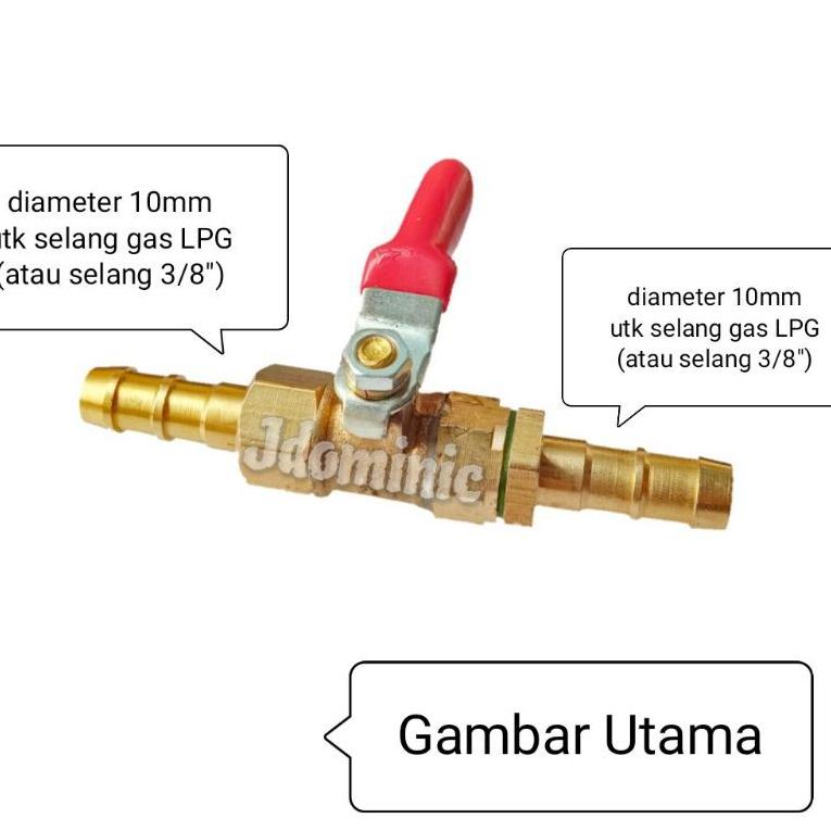 Jual Jual.. sambungan stop kran selang gas LPG - kuningan brass keran ...