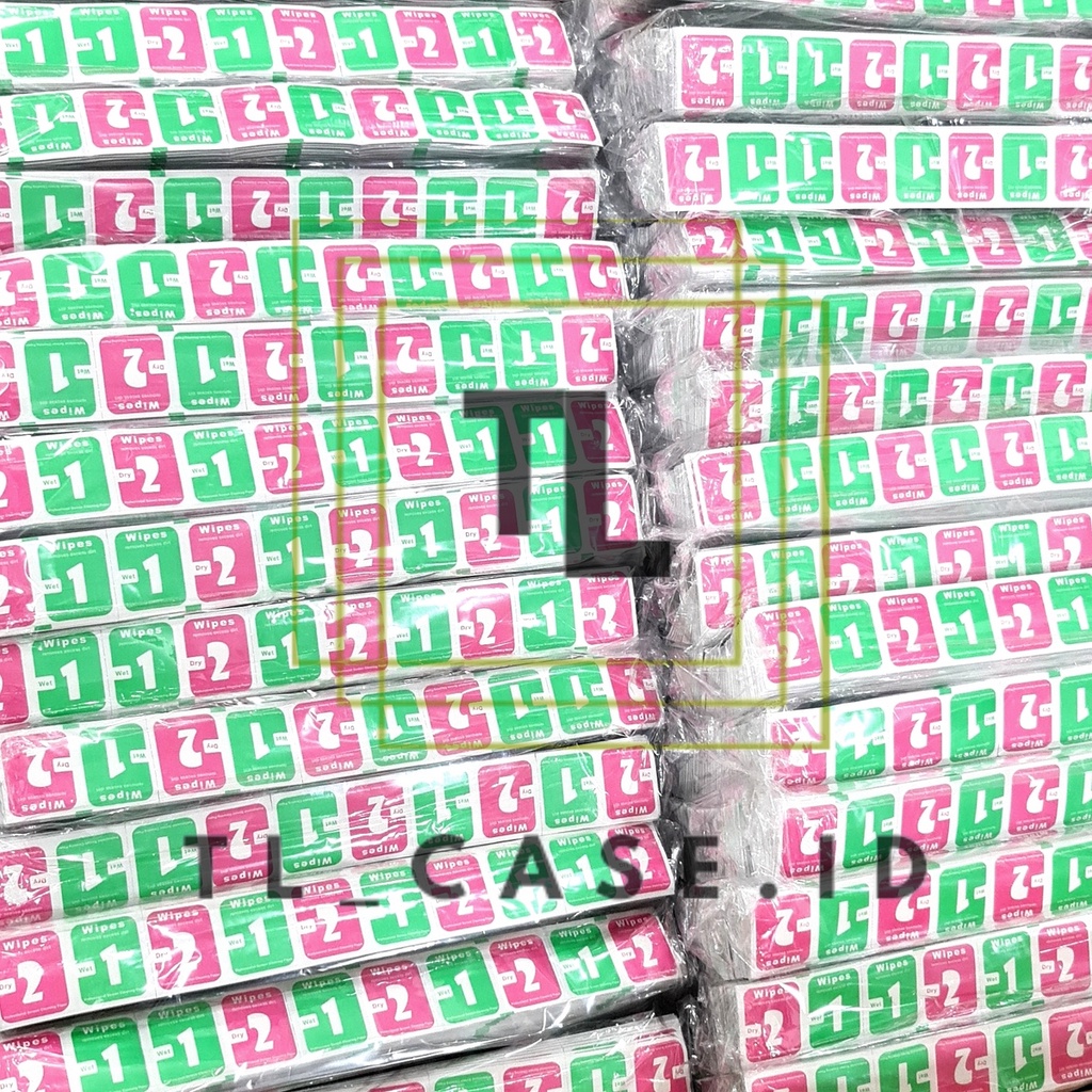 Jual 1 PACK 500 SET - TISSUE PEMBERSIH KACA LAYAR HP | TISSUE TISU ...