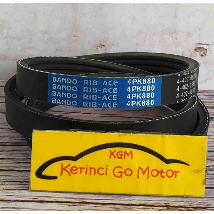 Jual Bando Van Belt 4PK 880 V Belt Fan Belt Alur 4PK-880 Tali Kipas Dinamo Alphard Kuda Bensin ...