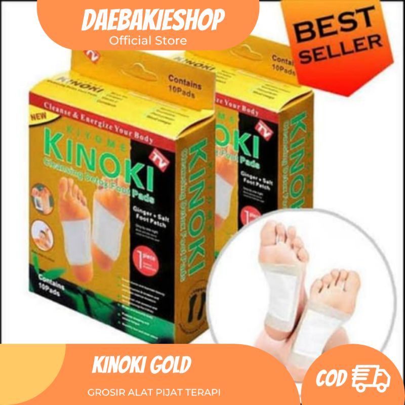 Jual COD SIDOARJO / DISKON HEBOH | KINOKI gold terapi detox tubuh ...