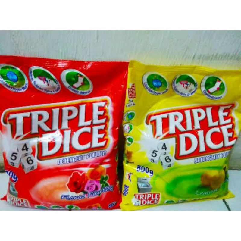 Jual triple dice detergent 4,5kg | Shopee Indonesia