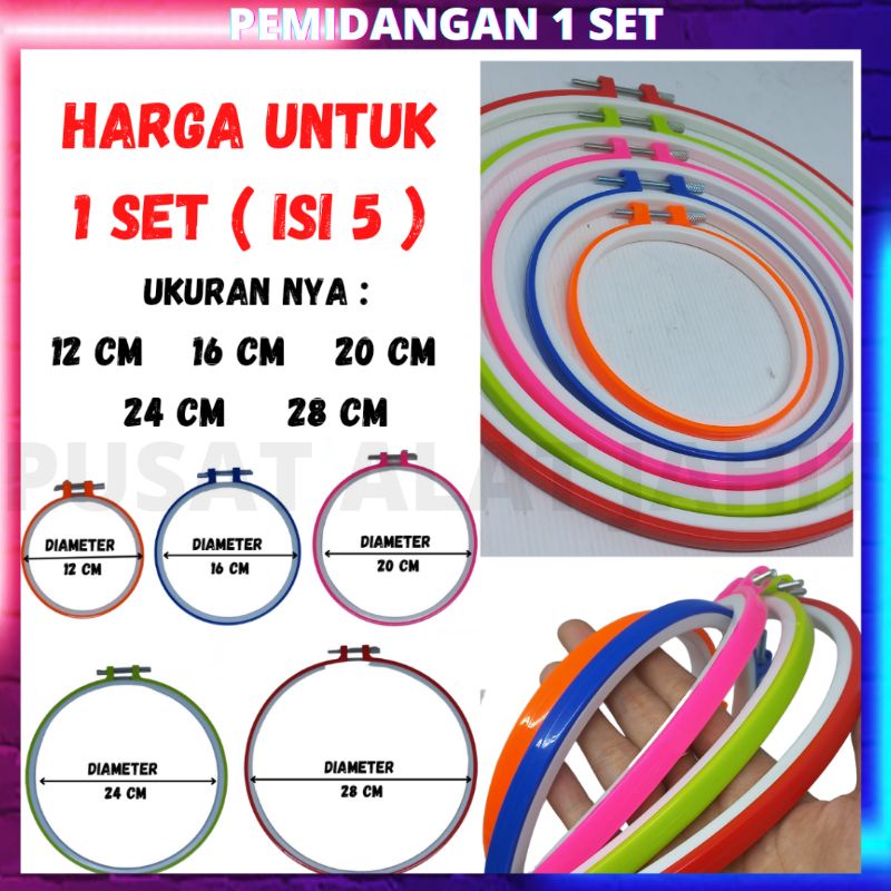 Jual 1 SET PEMIDANGAN PEMBIDANGAN BIDANGAN MIDANGAN PLASTIK RAM BULAT ...