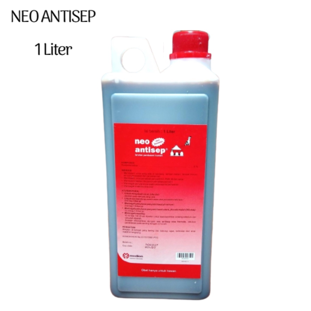 Jual Neo Antisep 1 Liter Desinfektan Disinfektan Pembasmi Virus Bakteri ...