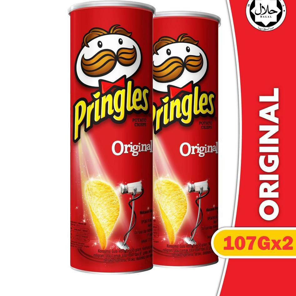 Jual Harga Max--Pringles Original 107gr (2pcs) - Twin Pack | Shopee ...