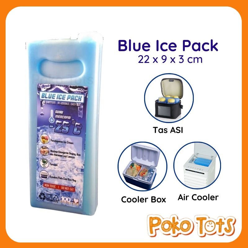 Jual Cool Gel Blue Ice Pack Bata IcePack Kotak Ice Gel Cooler Box WHS ...