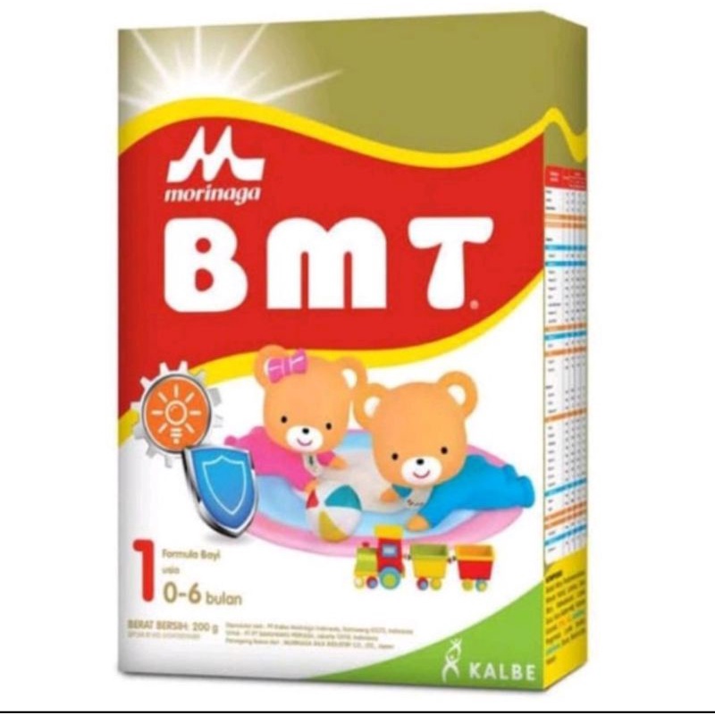 Jual Morinaga BMT Gold 200 gram Susu Formula Bayi tahap 1 200gr / BMT Reguler Susu Bubuk Baby ...