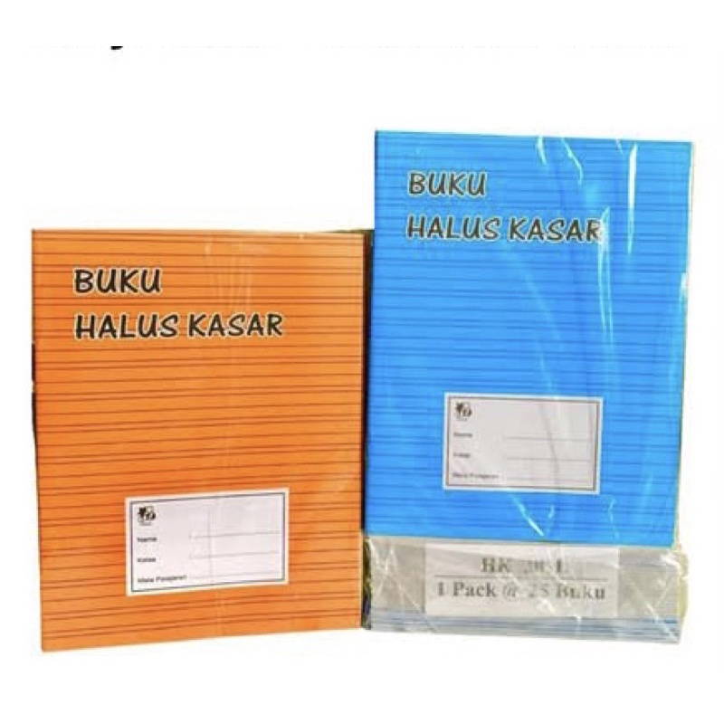 Jual BUKU HALUS KASAR / PETAK BESAR / PETAK KECIL ISI 30 LEMBAR ...
