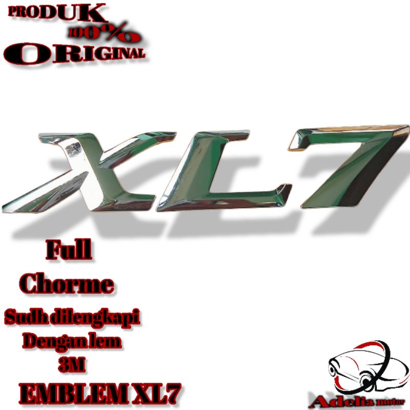 Jual Emblem XL7 tulisan XL7 original suzuki satuan | Shopee Indonesia