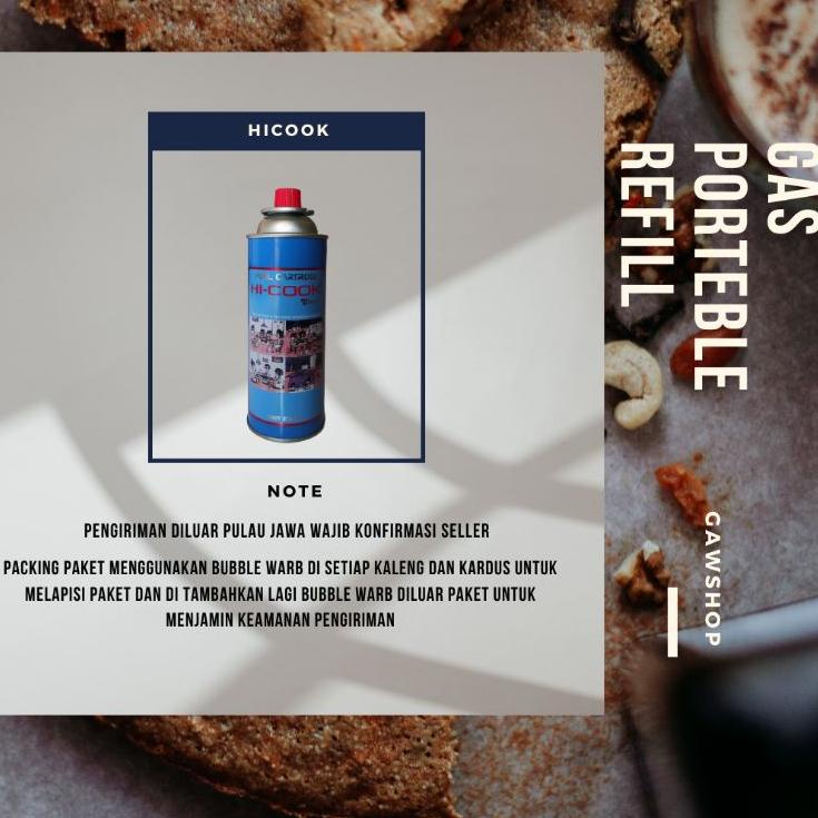 Jual Top banget--TABUNG GAS PORTEBLE HI-COOK/SUPER COOK/TOPCOOK ...