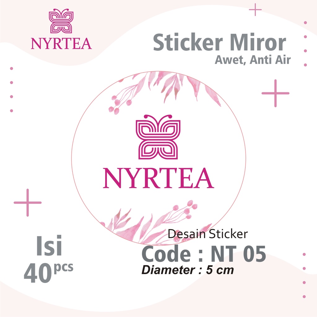 Jual NYRTEA STICKER LABEL NT05 AR | Shopee Indonesia