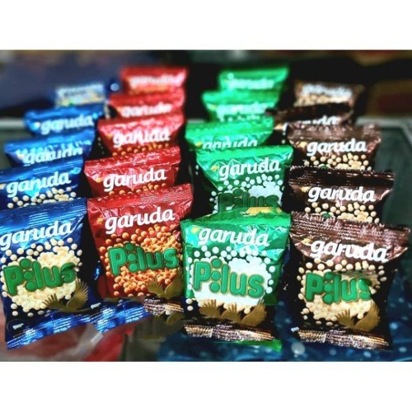 Jual ( BERKAH ) Kacang Pilus Garuda Renceng 10 bks x 7gr original pedas ...