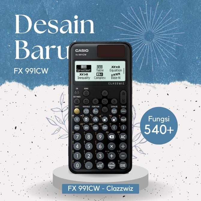 Jual Casio ClassWiz Model Scientific Calculator FX-991CW | Shopee Indonesia