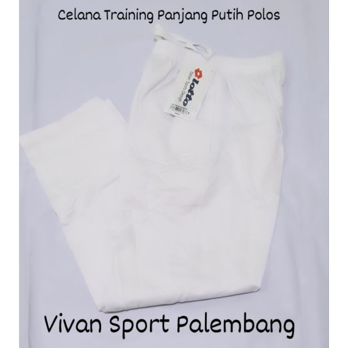 Jual Celana Panjang Training Putih Polos | Shopee Indonesia