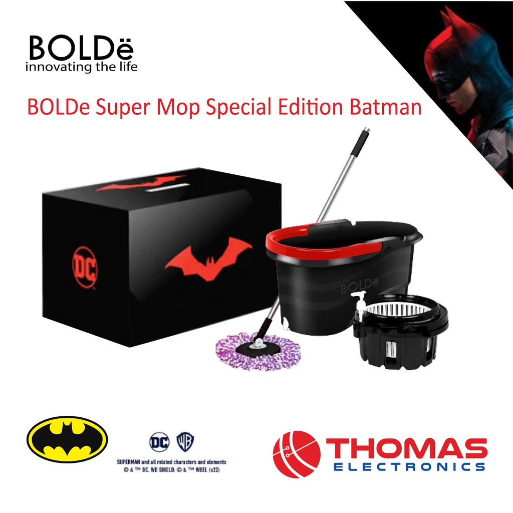 Jual BOLDe Super Mop Special Edition BATMAN Alat Pel Original GARANSI ...
