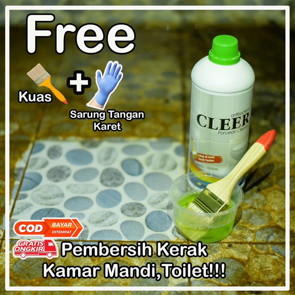 Jual CLEER Cleaner Pembersih Toilet / Pembersih Keramik Kamar Mandi ...