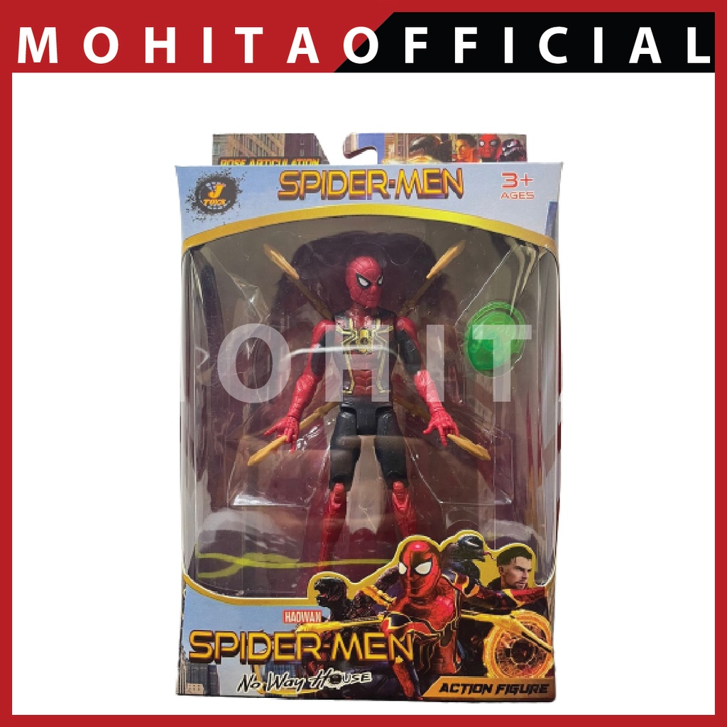 Jual action figure spiderman/mainan spiderman/action figure/spiderman ...