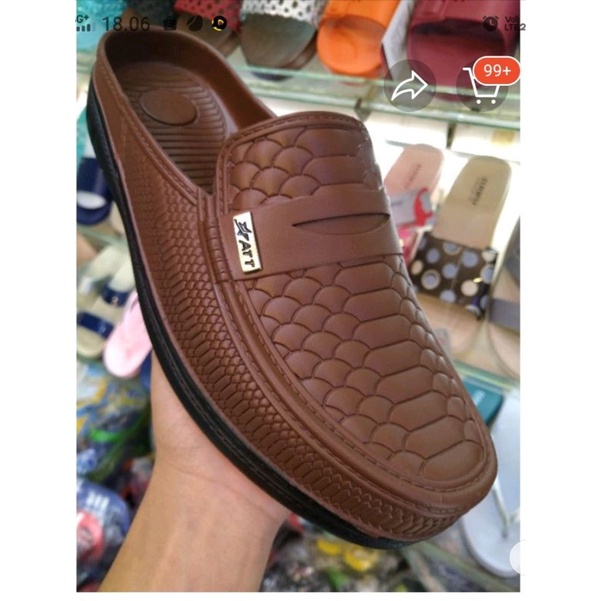 Jual Sandal Sepatu Model Mewah Motif Kulit Ular Uk 40-43 | Shopee Indonesia