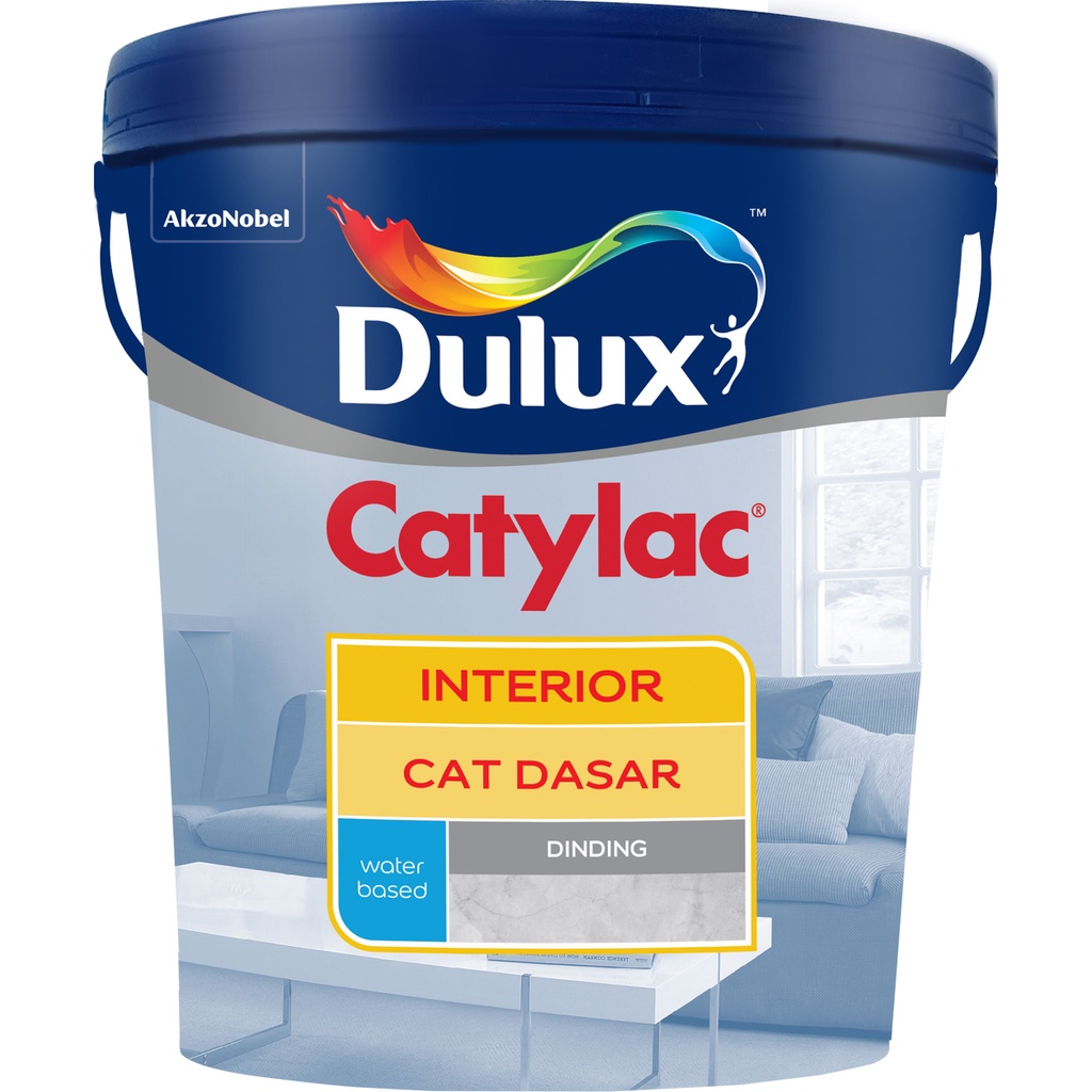 Jual DULUX CATYLAC CAT DASAR INTERIOR PAIL | Shopee Indonesia