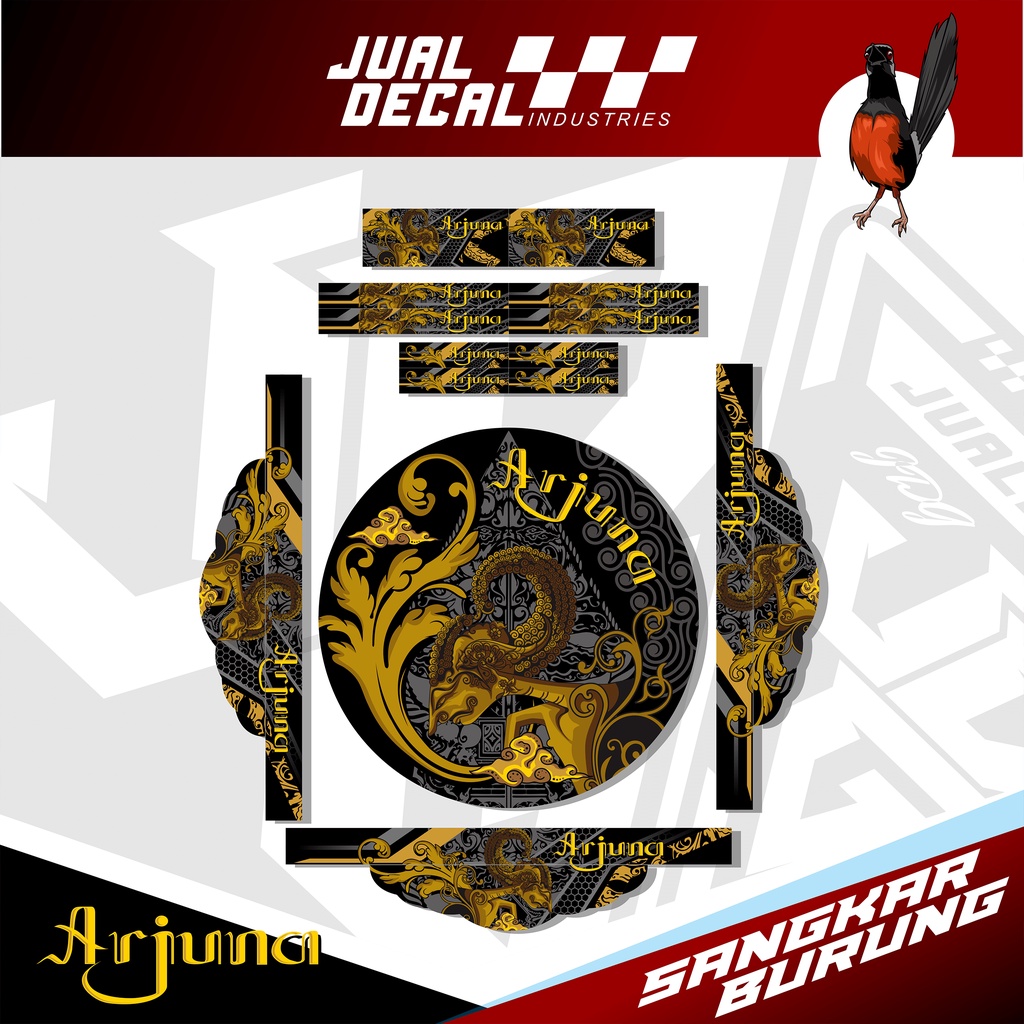 Jual Stiker Decal Tebok MURAI Batu Gantangan Custom Gambar diamater 48 ...