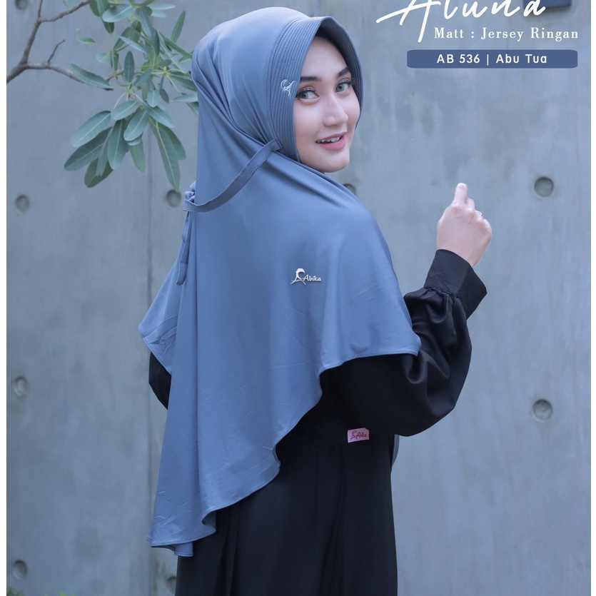 Jual ALUNA bergo by abika hijab ( jersy premium ) | Shopee Indonesia