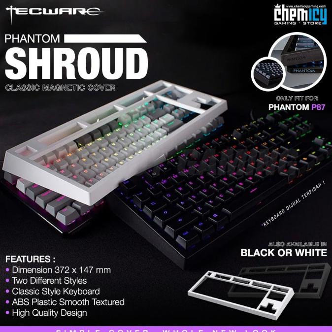 Jual Tecware Phantom Shroud 87 Magnetic Case / Casing Keyboard | Shopee ...