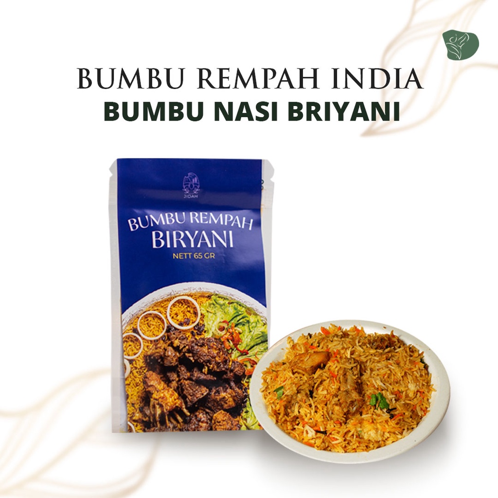 Jual Bumbu Nasi briyani komplit india lengkap indi bumbu biryani instan ...