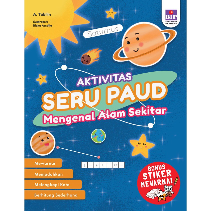 Jual Gramedia - Aktivitas Seru Paud : Mengenal Alam Sekitar (Bonus ...