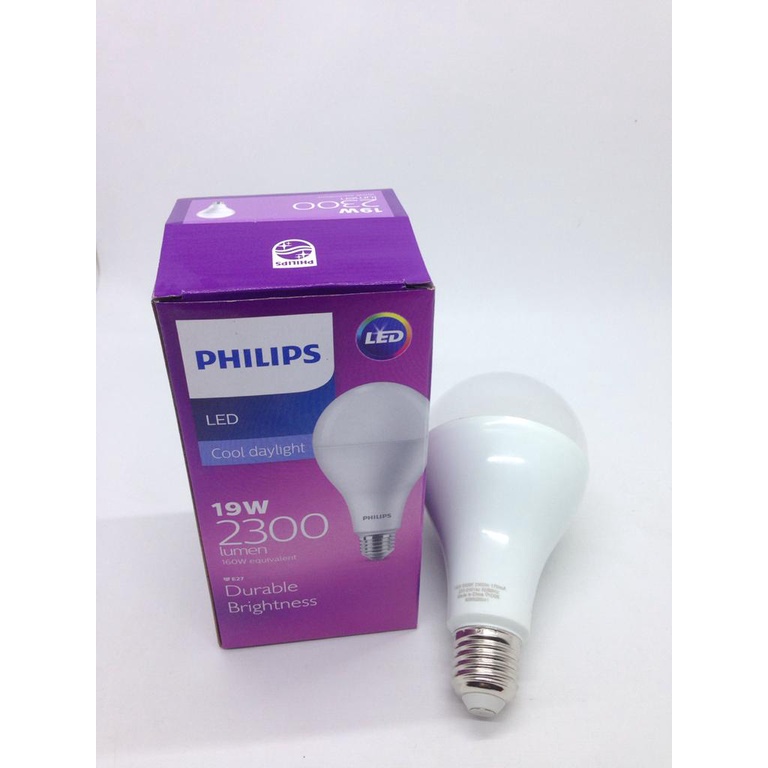 Jual Lampu LED Bulb 19W Philips Warna Putih | Shopee Indonesia
