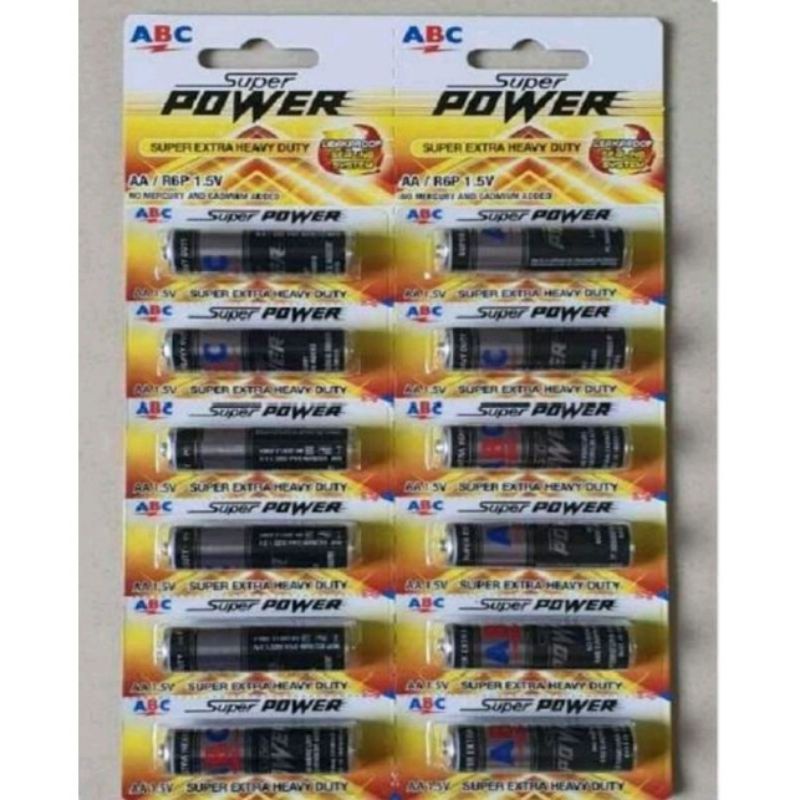 Jual Baterai ABC AA / Baterai ABC AAA power per 1 pc | Shopee Indonesia