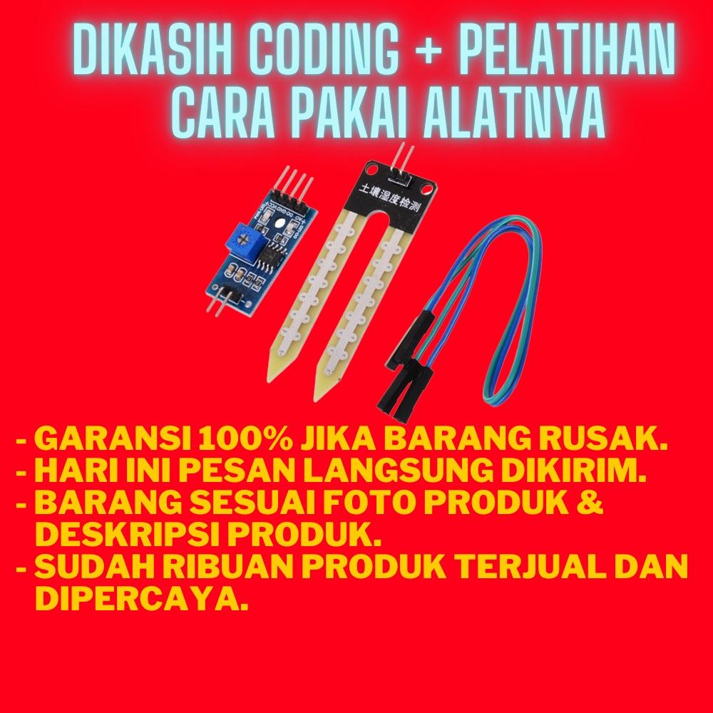 Jual Sensor kelembaban tanah arduino uno r3 nano mobil pesawat ...
