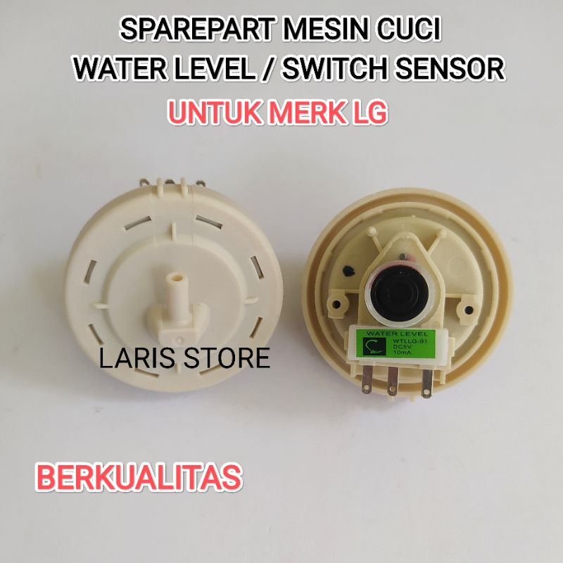Jual WATER LEVEL / SWITCH SENSOR AIR MESIN CUCI 1 TABUNG UNTUK MERK LG ...