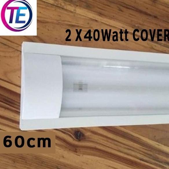 Jual Lampu TL SET KAP LED / Cover Lampu / Lampu Neon / 20 watt - 40 ...