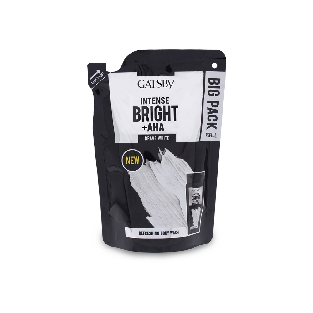 Jual GATSBY Intense Bright +AHA Sabun Mandi Cair 450 mL | Shopee Indonesia