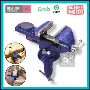 Jual Catok Meja Ragum Putar 3 inch Table Vise Dove Tail Mini Heavy Duty ...