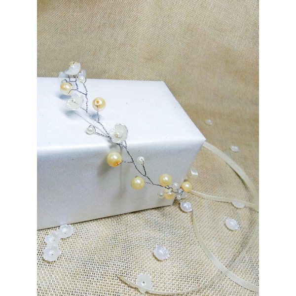 Jual Headpiece Mutiara | Headpiece Hijab | Headpiece Wisuda | Headpiece ...