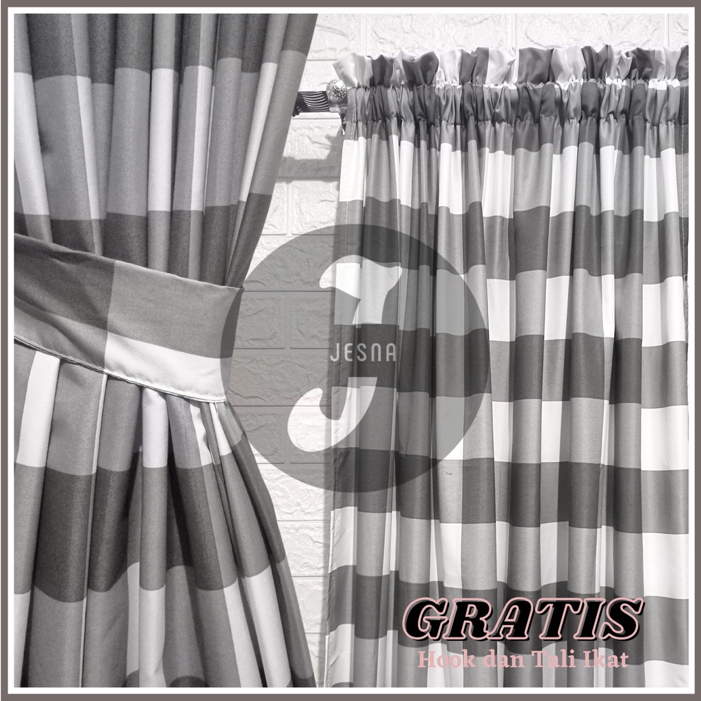 Jual GORDEN PINTU JENDELA MINIMALIS MODEL SERUT MOTIF EMILY | Shopee ...