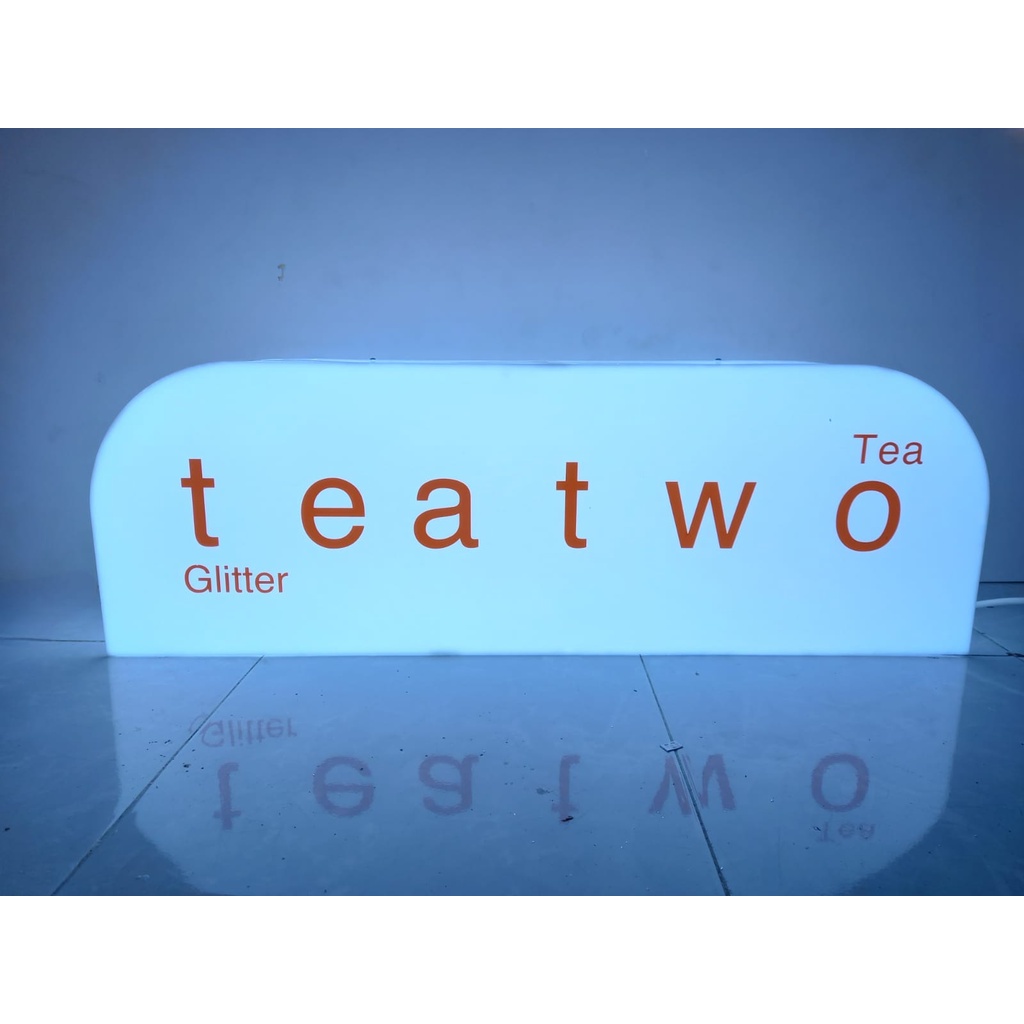 Jual Jual Neon Box Full Akrilik Neon Box 2 Sisi Neon Box Custom ...