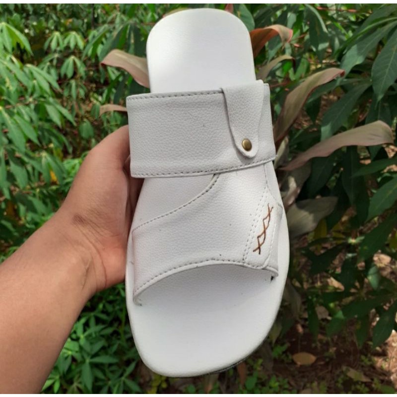 Jual Sendal Habib Sendal Haibah Handmade Asli | Shopee Indonesia