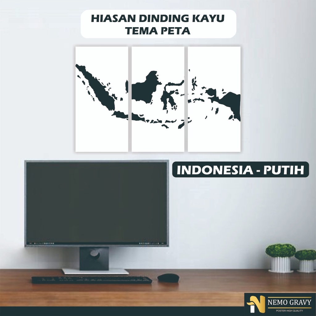 Jual HIASAN DINDING KAYU | POSTER KAYU TEMA PETA INDONESIA & DUNIA ...