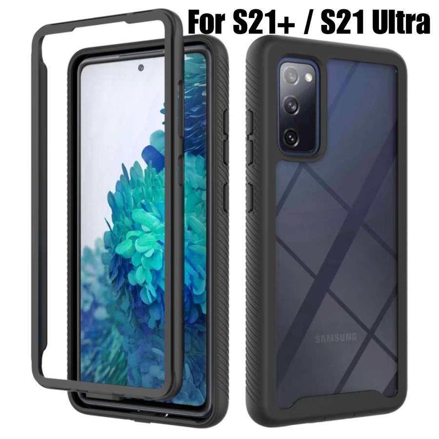 Jual CASE SAMSUNG S21 PLUS / S21 ULTRA CRYSTAL FULL PROTECTION CASING ...