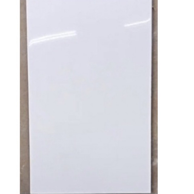 Jual Keramik Dinding 25x40 Glossy White Putih Polos Mulia Signature | Shopee Indonesia