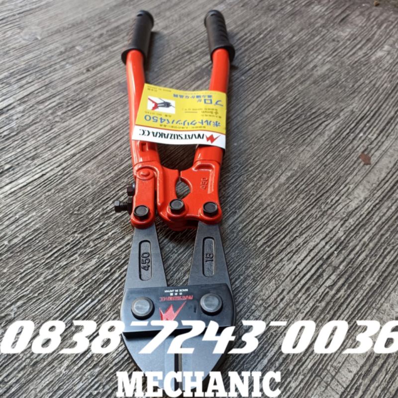 Jual Gunting Besi Segel Bolt Cutter 18" 450 Mm Matsuzaka Original ...